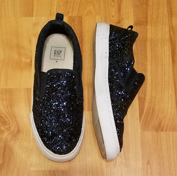 GAP | Shoes | Gap Kids Glitter Slides | Poshmark